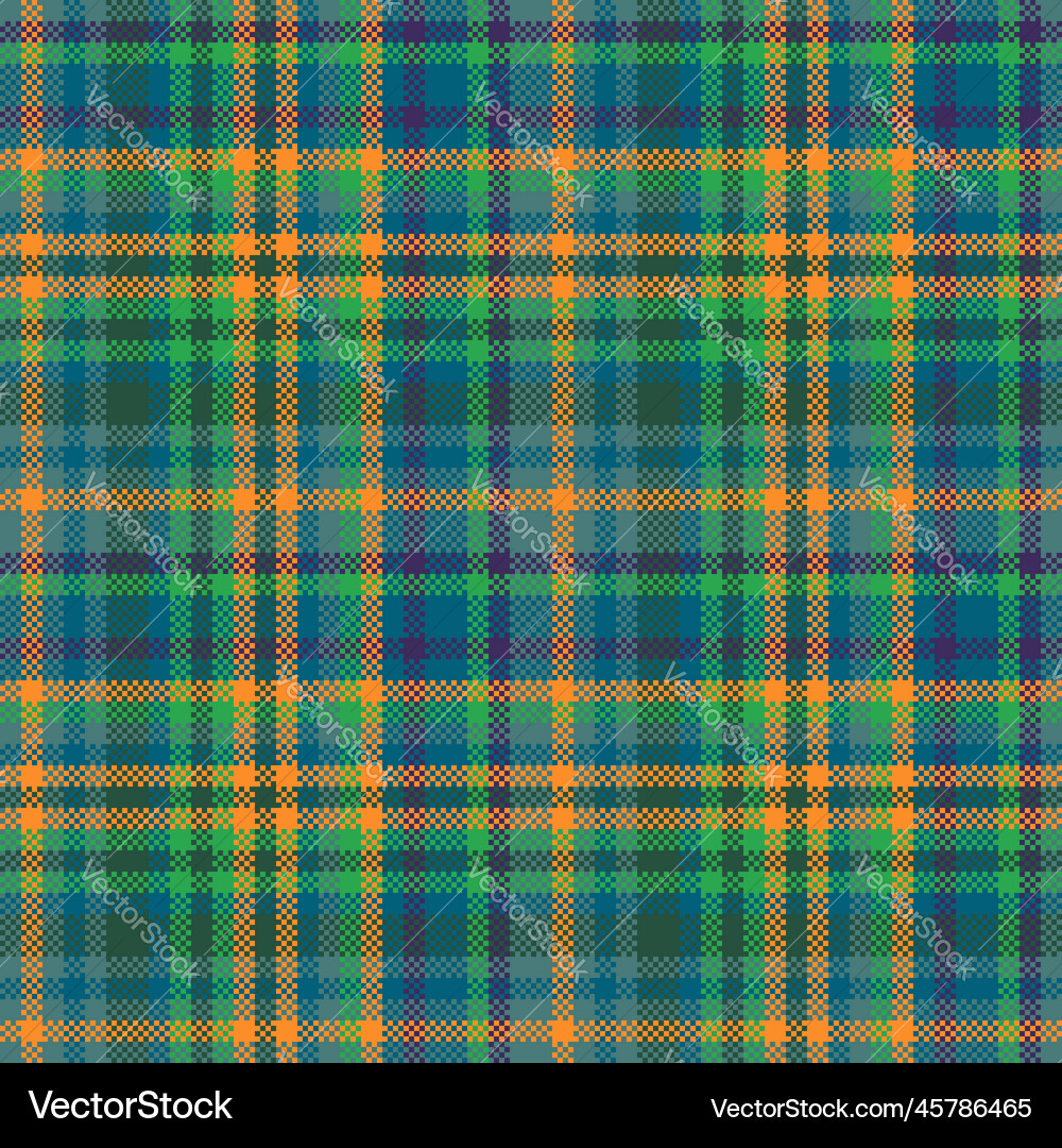 Fabric check plaid tartan seamless textile Vector Image