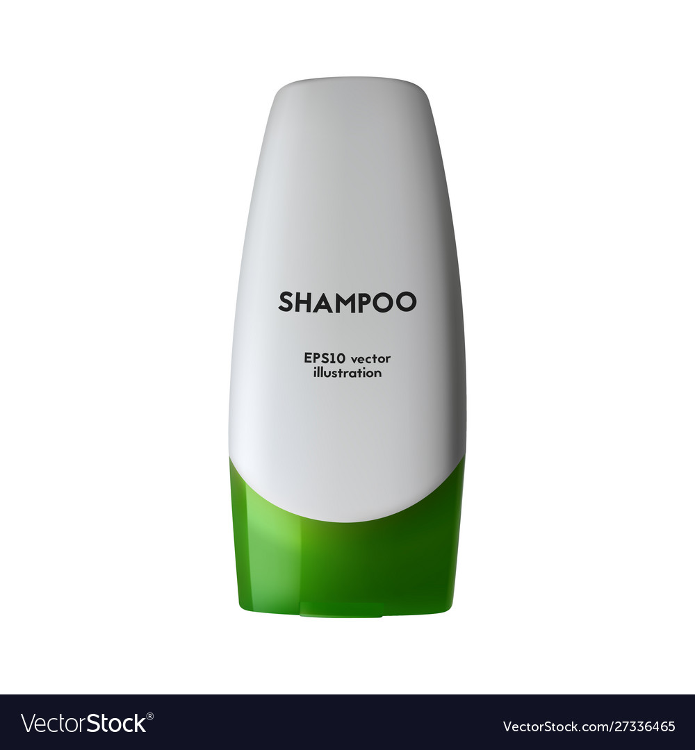 Shampoo bottle Royalty Free Vector Image - VectorStock