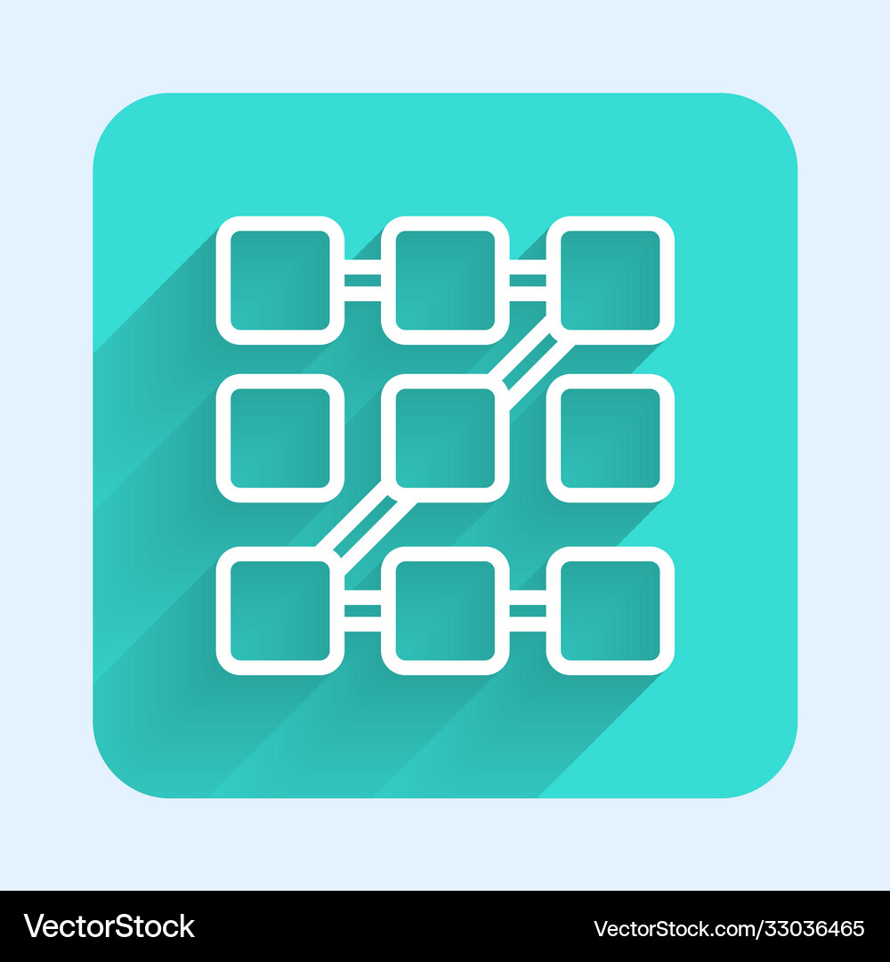 White line graphic password protection and safety Vector Image