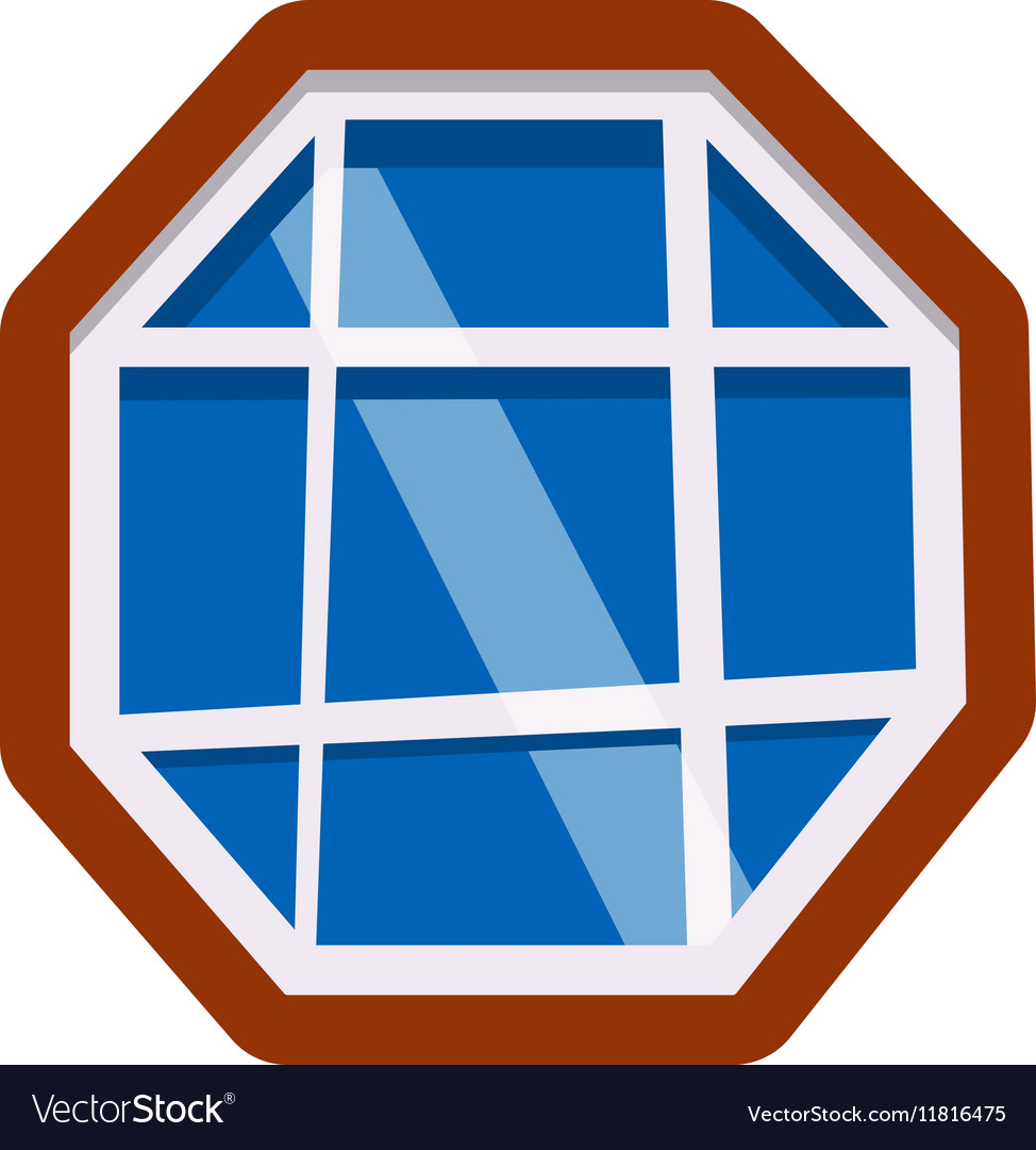 Different house windows elements Royalty Free Vector Image