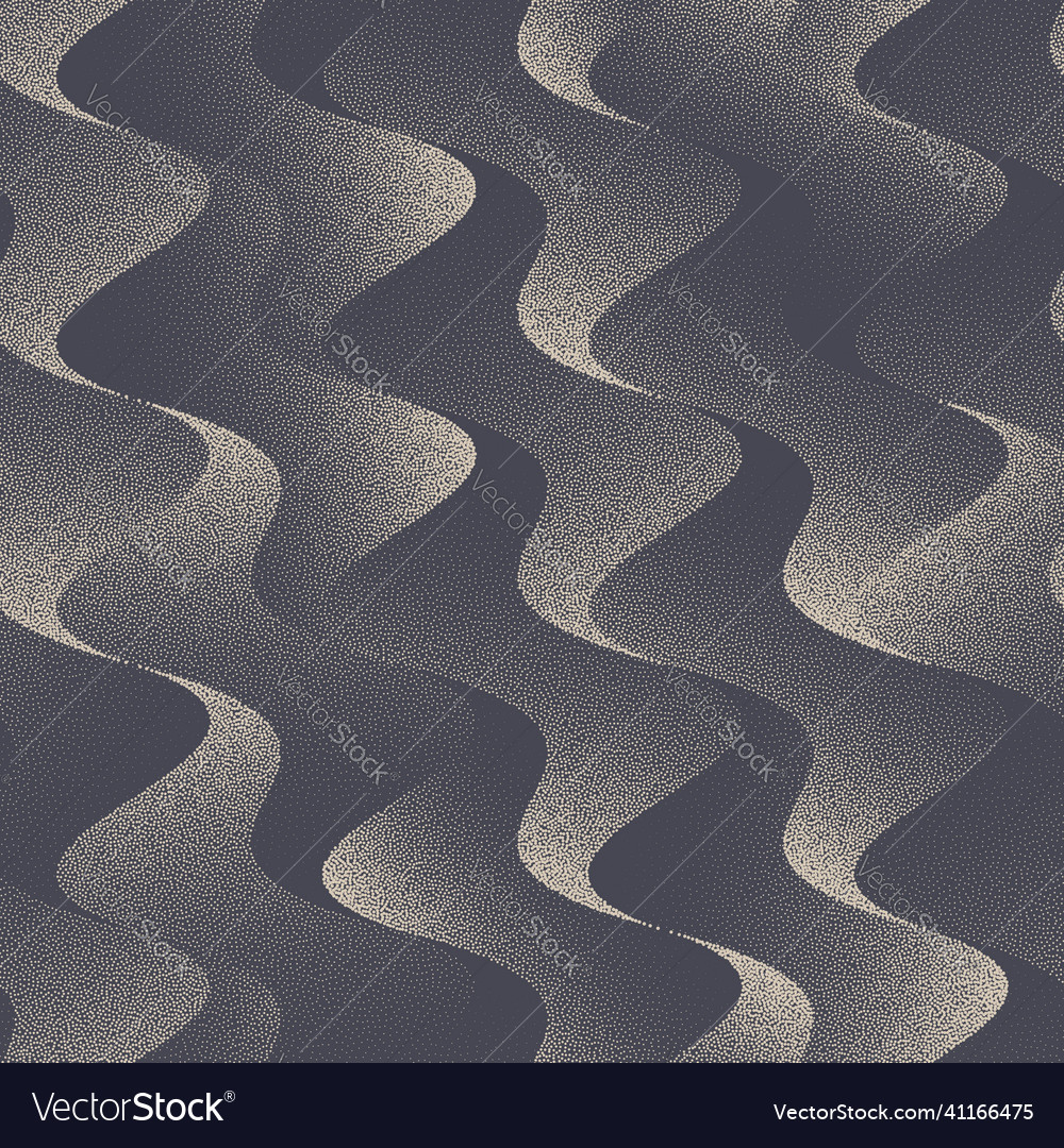 Oblique stippled wavy structure seamless pattern Vector Image Oblique stippled wavy structure seamless pattern Vector Image