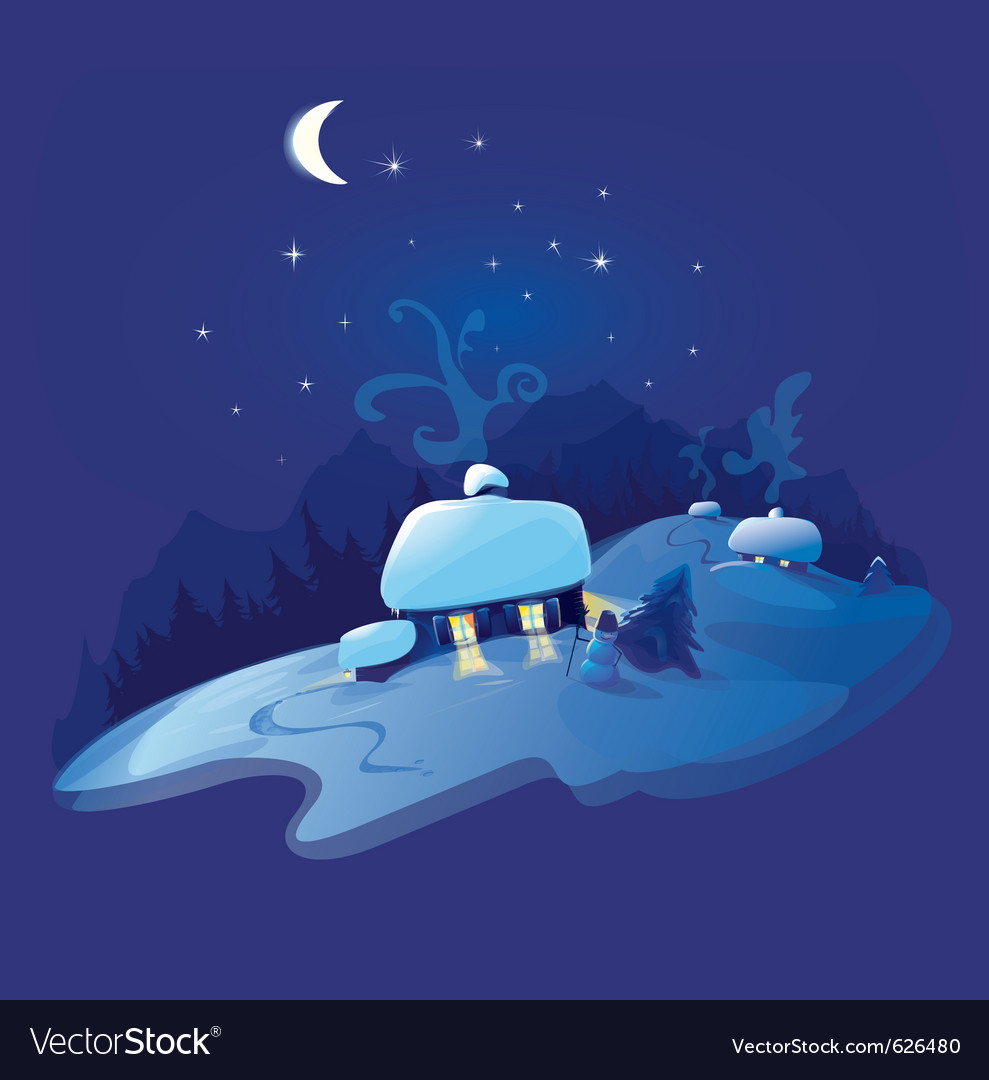 Winter Royalty Free Vector Image - VectorStock