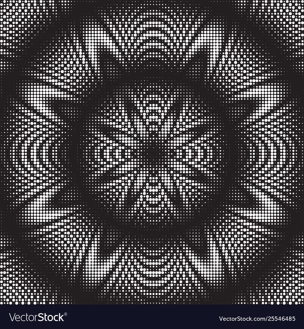 Dotted halftone pattern or texture Royalty Free Vector Image