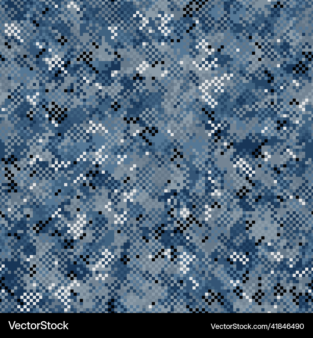 Abstract urban pixel motif geometric brushed Vector Image