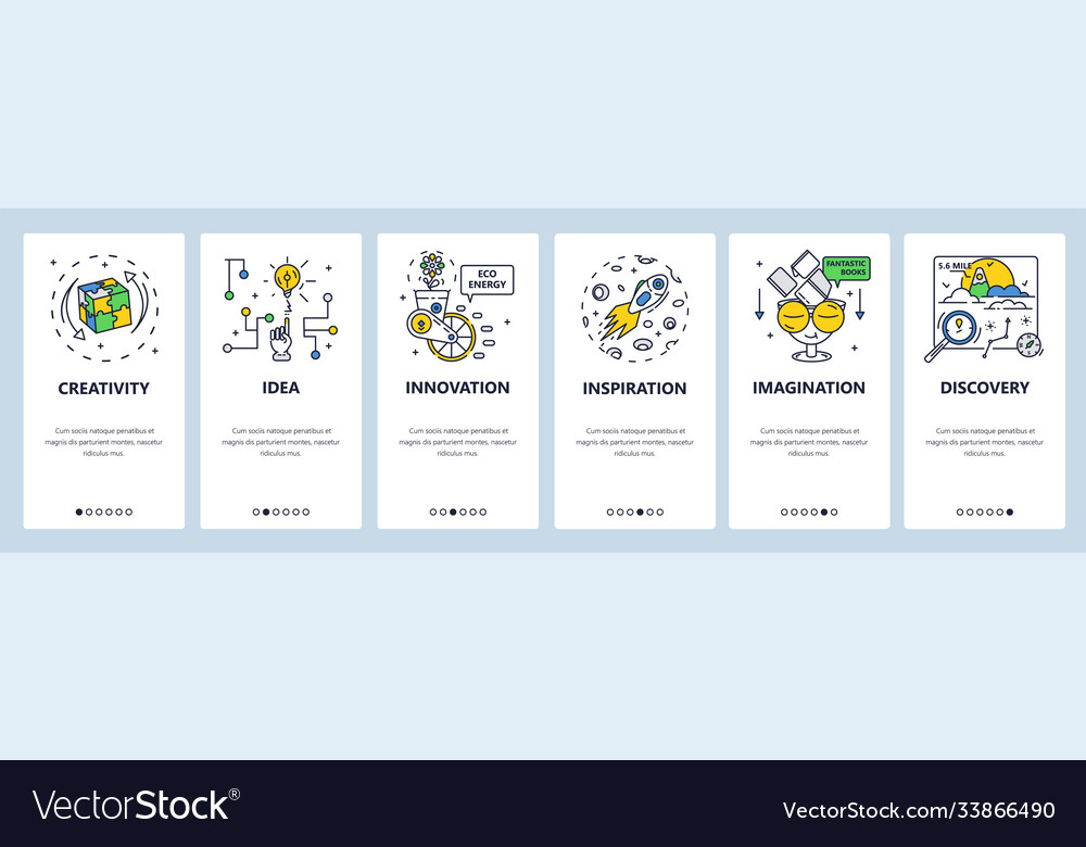 Brainstorm creative solution innovation Royalty Free Vector