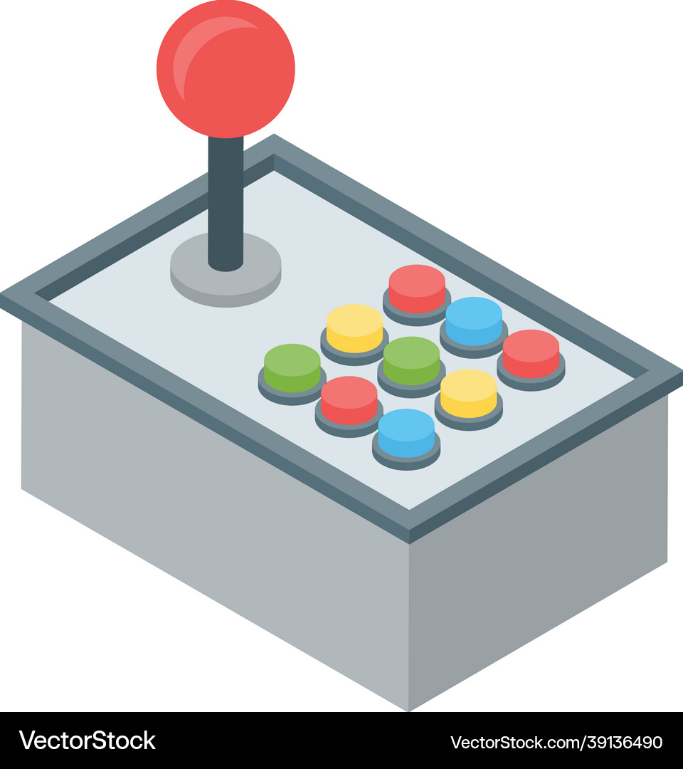 Joystick Royalty Free Vector Image - VectorStock