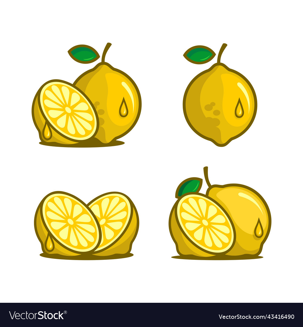 Lemon Royalty Free Vector Image - VectorStock
