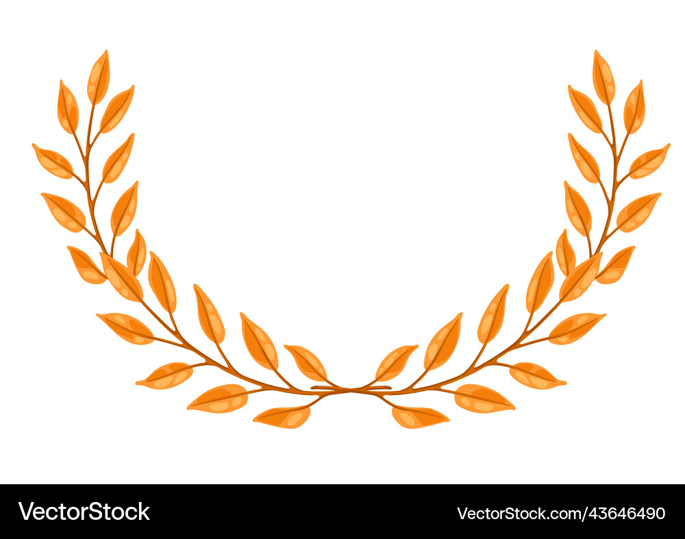 Rowan Sprig with Autumn Leaves Royalty Free Vector Image