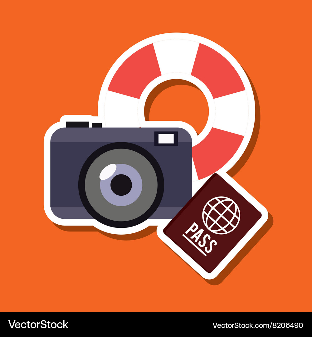 Vacations icon design Royalty Free Vector Image
