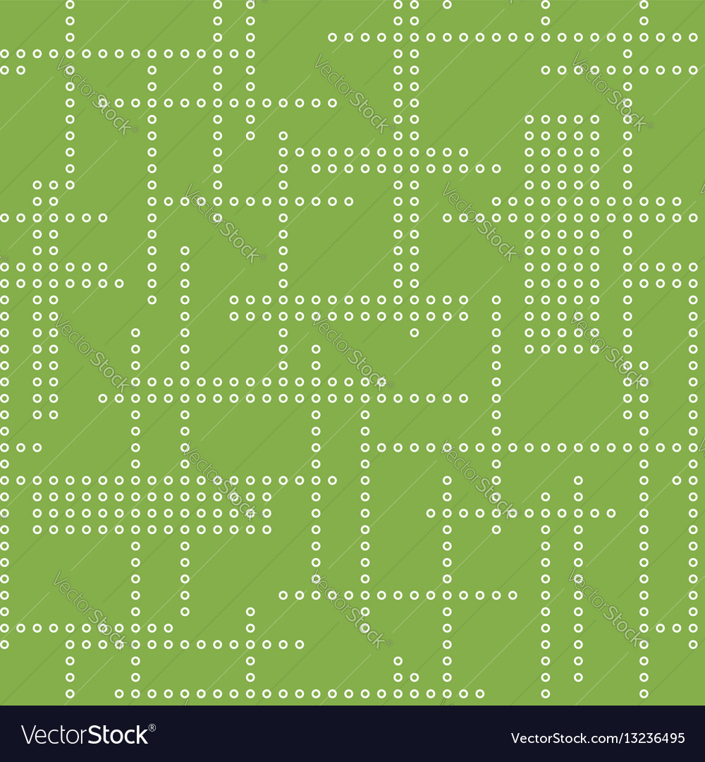 Abstract seamless techno pattern Royalty Free Vector Image