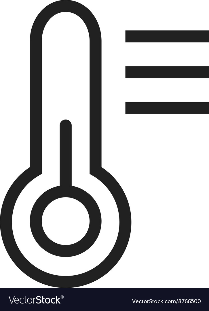 Low temperature Royalty Free Vector Image - VectorStock