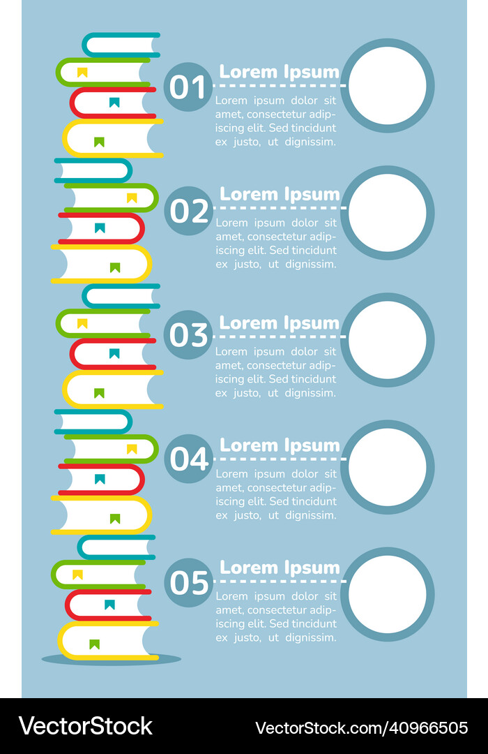 Adult education infographic chart design template Vector Image