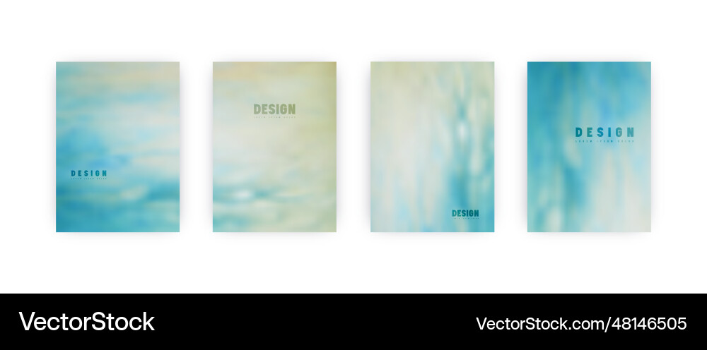 Set of cover templates Royalty Free Vector Image