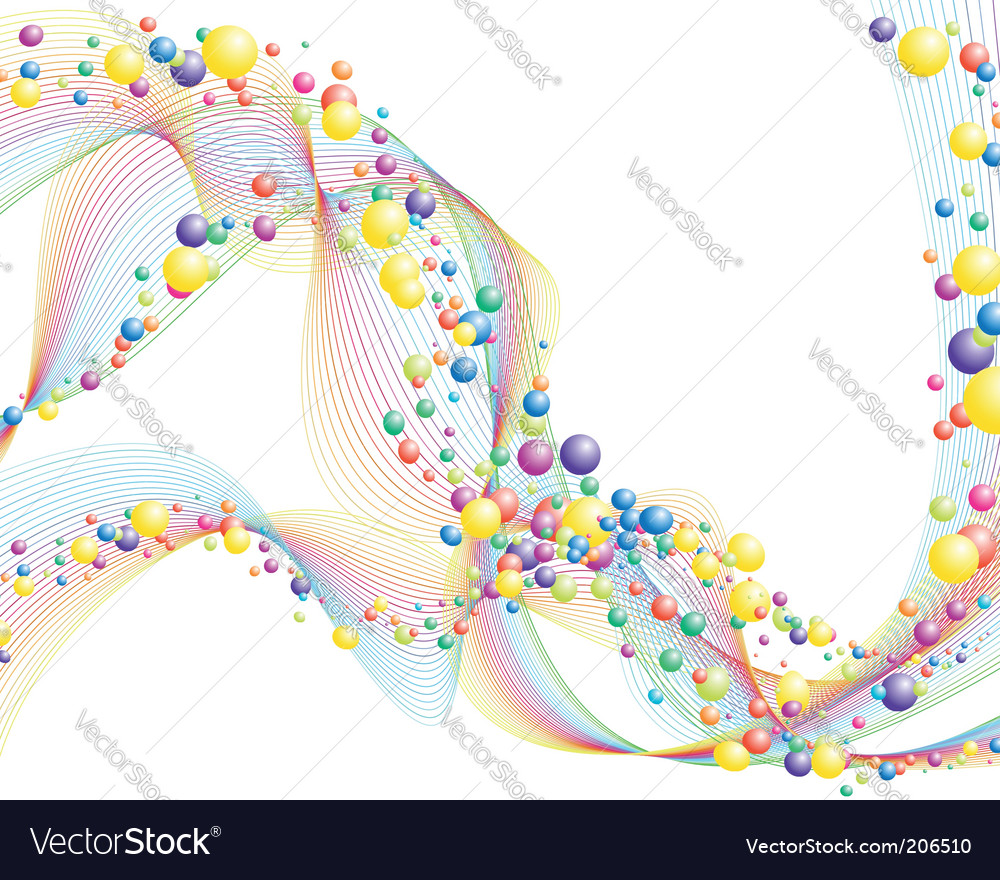 Colourful lines Royalty Free Vector Image - VectorStock