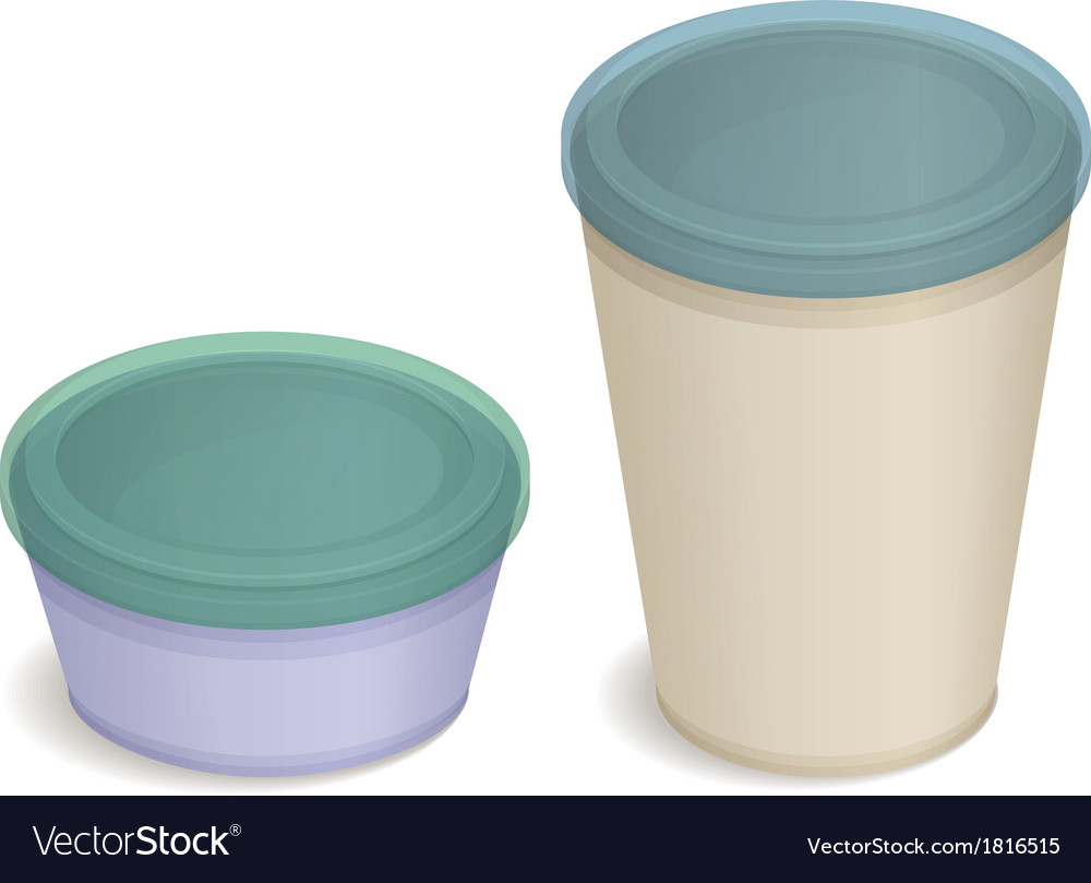 Plastic packaging Royalty Free Vector Image - VectorStock