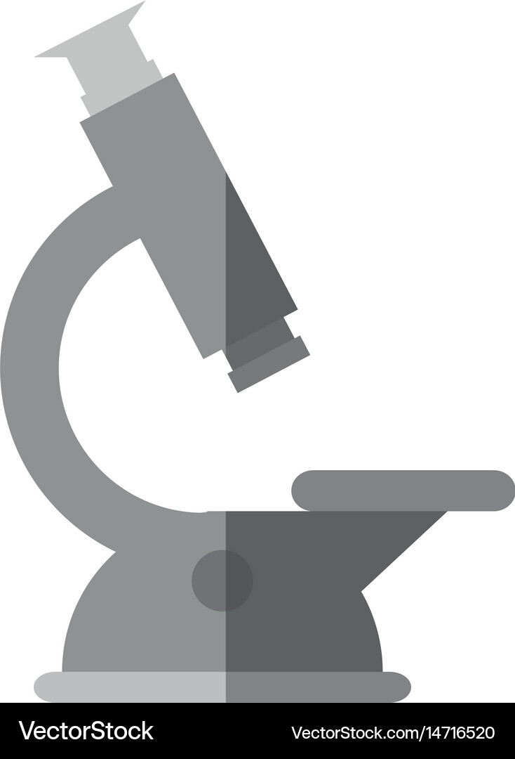 Microscope tool icon Royalty Free Vector Image