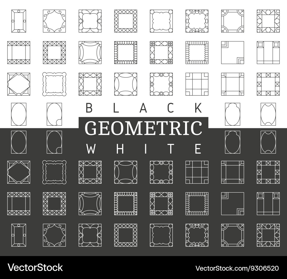 Template photo frames Royalty Free Vector Image