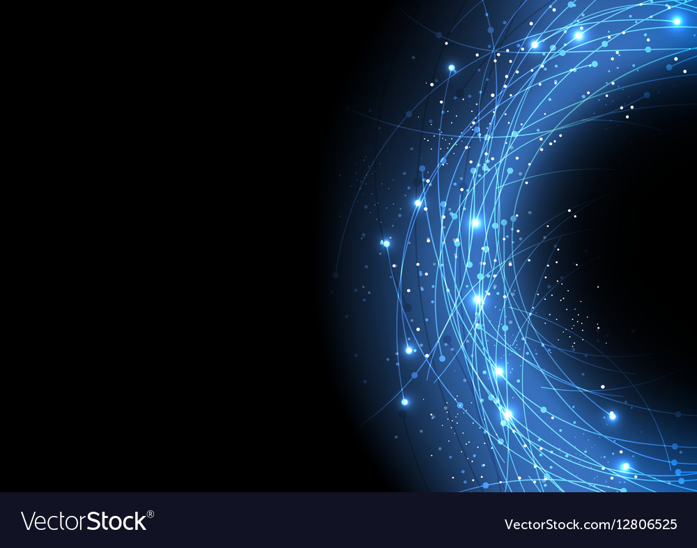 Background abstract technology communication data Vector Image