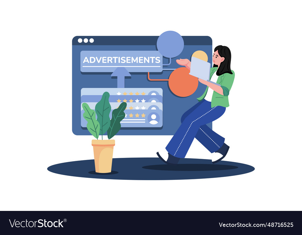 Consultant using customer feedback to improve Vector Image Consultant using customer feedback to improve Vector Image