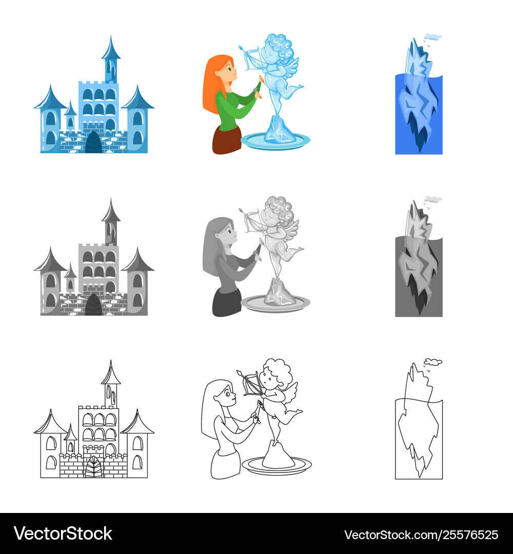 Design texture and frozen icon set Royalty Free Vector Image