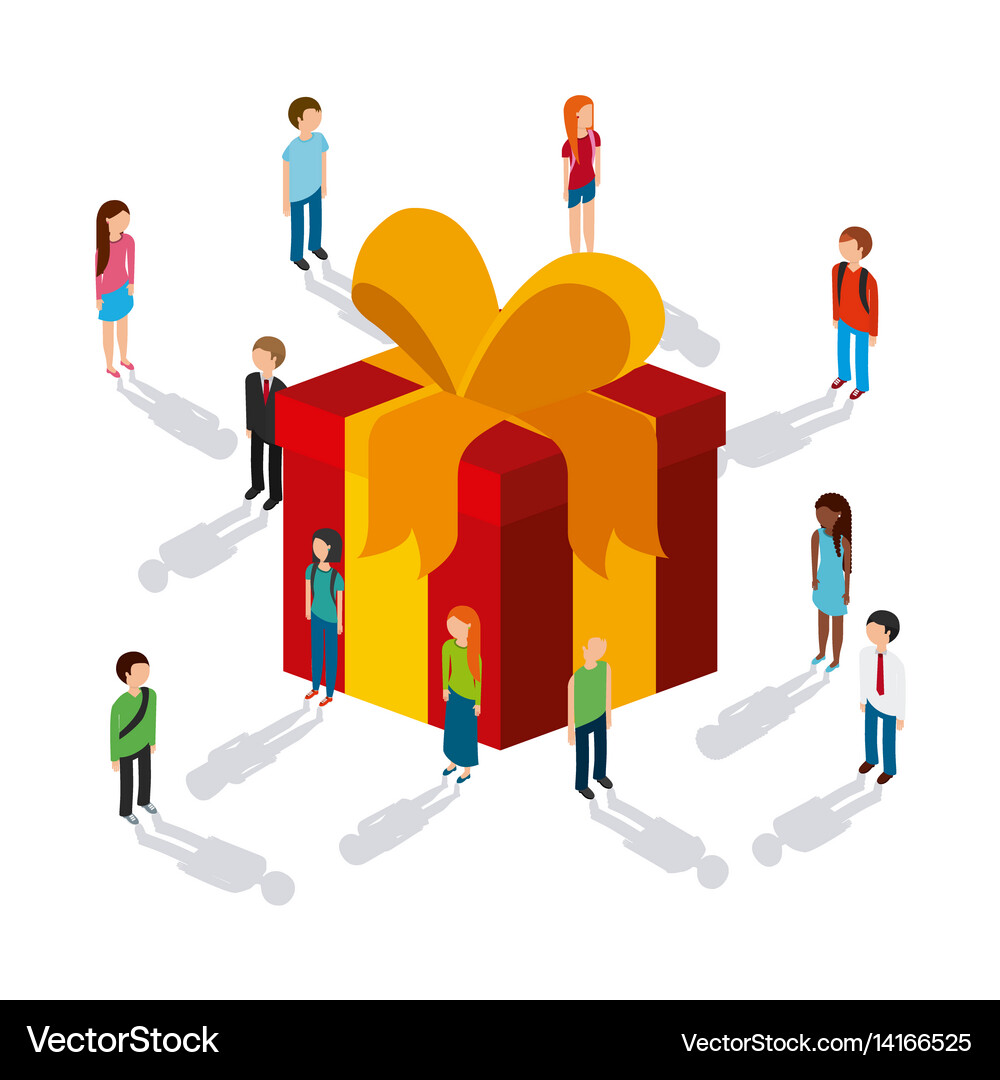 Shopping isometric icons design Royalty Free Vector Image