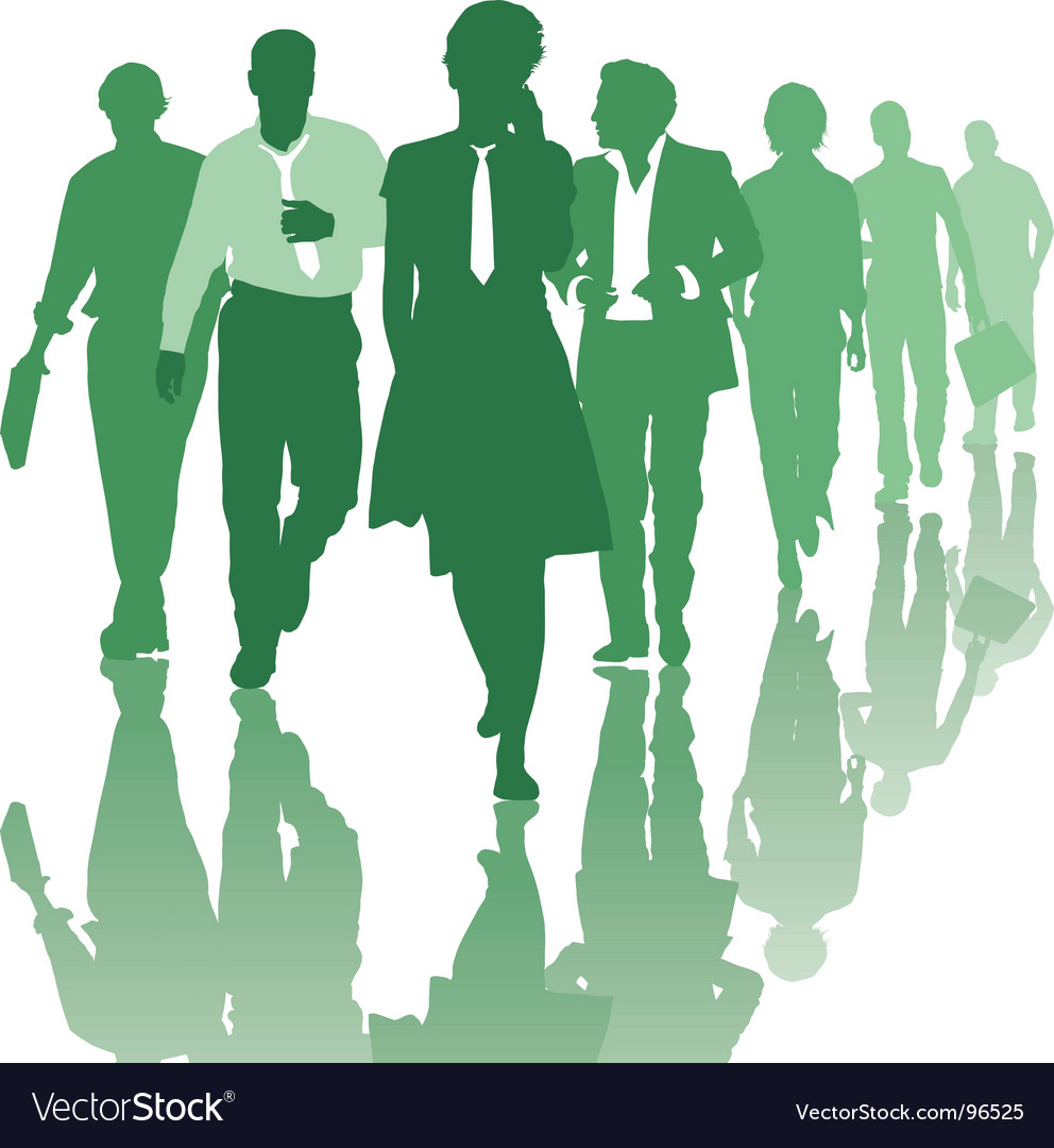 Teamwork people business team Royalty Free Vector Image