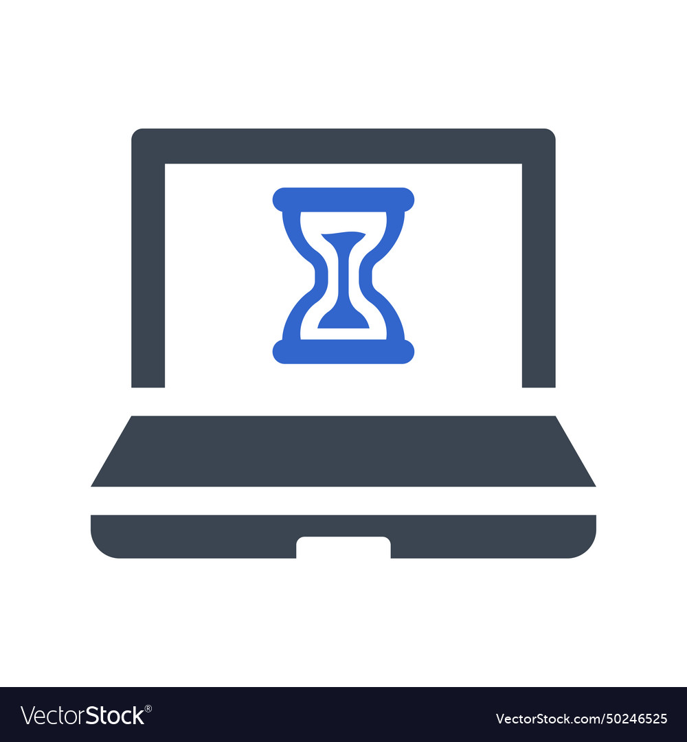 Working time icon Royalty Free Vector Image - VectorStock