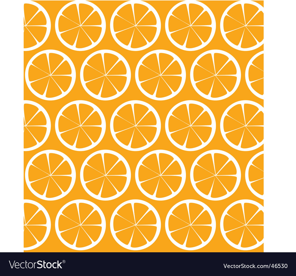 Citrus seamless pattern Royalty Free Vector Image