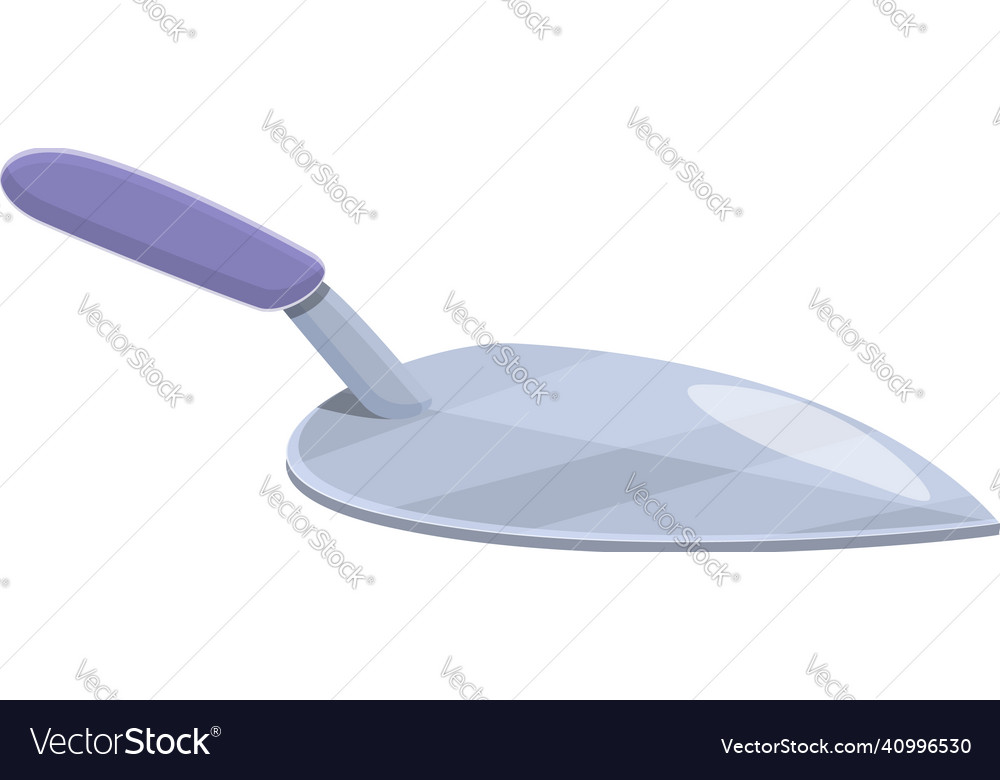 Steel trowel icon cartoon wall cement Royalty Free Vector Steel trowel icon cartoon wall cement Royalty Free Vector