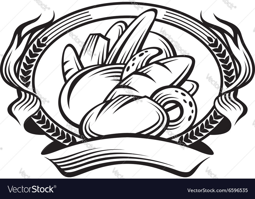 Bread banner Royalty Free Vector Image - VectorStock