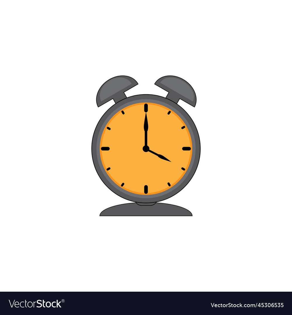 Clock logo design template Royalty Free Vector Image
