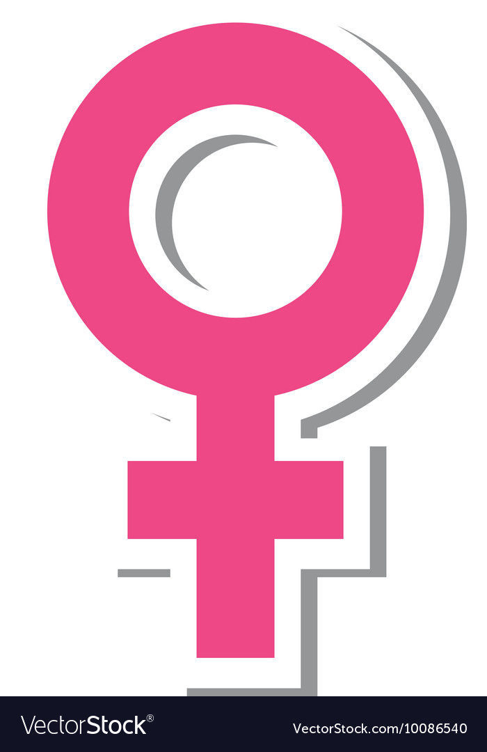 Woman female symbol silhouette icon Royalty Free Vector Woman female symbol silhouette icon Royalty Free Vector