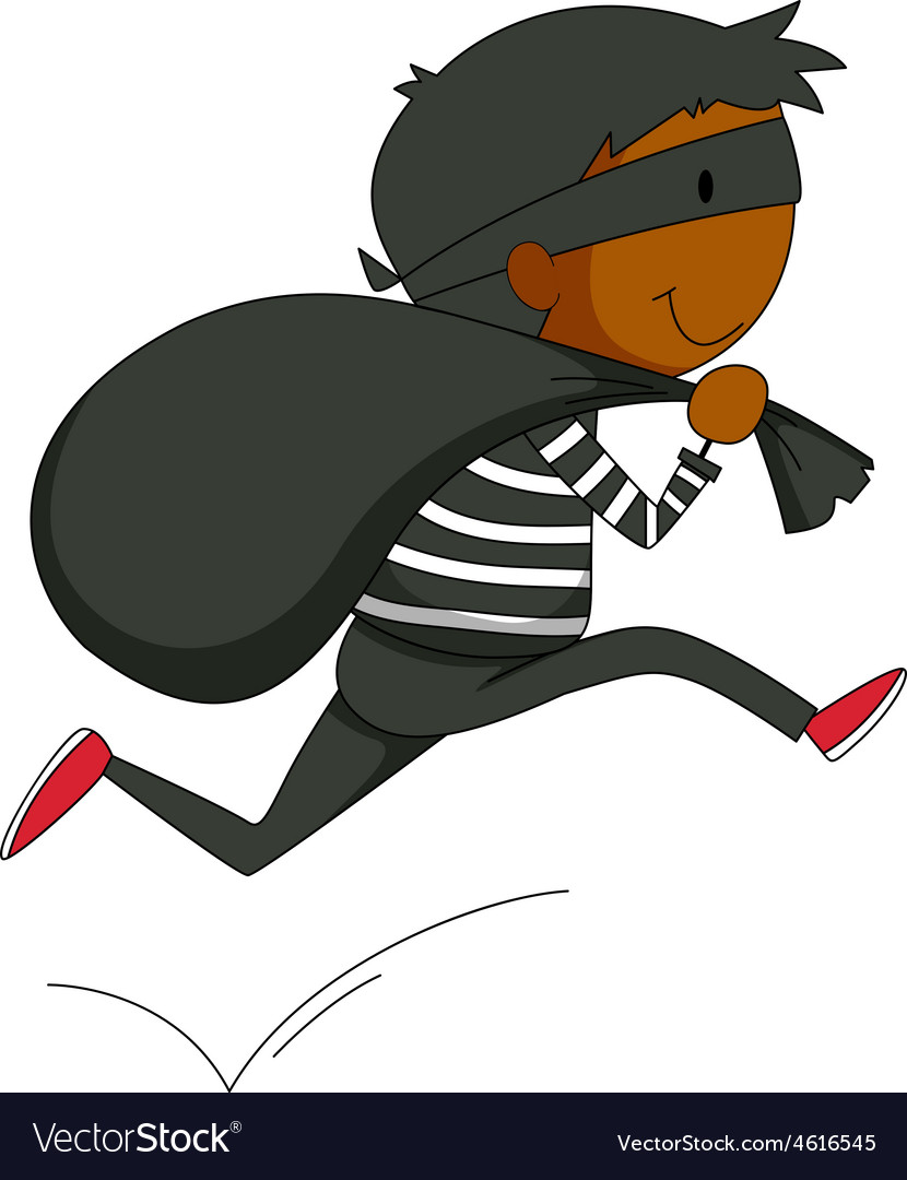 Robber Royalty Free Vector Image - VectorStock