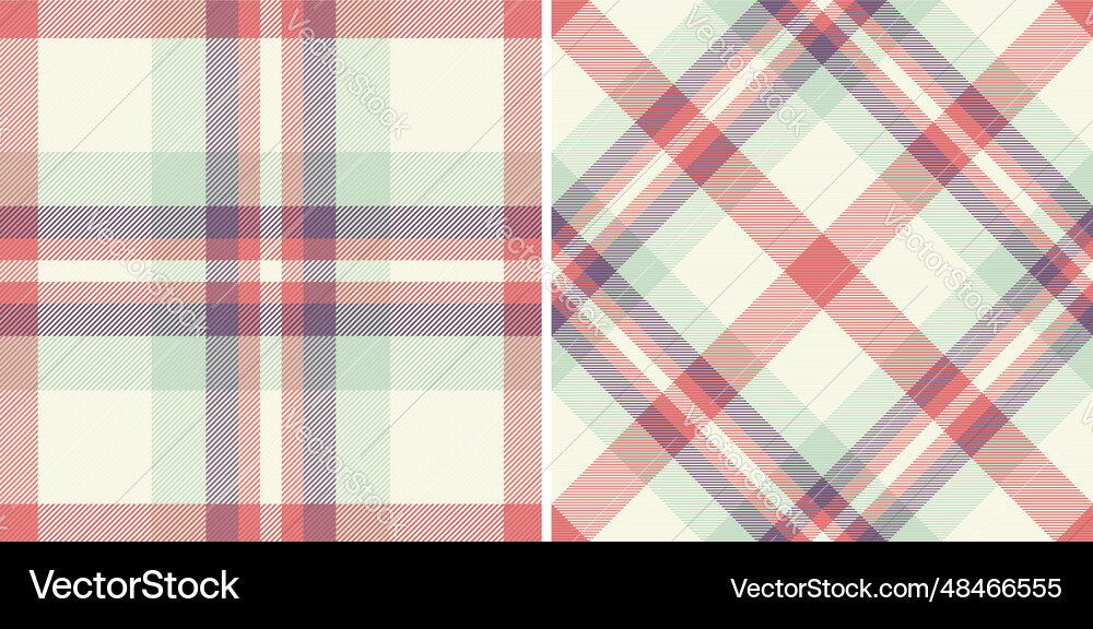Background texture seamless of check fabric Vector Image