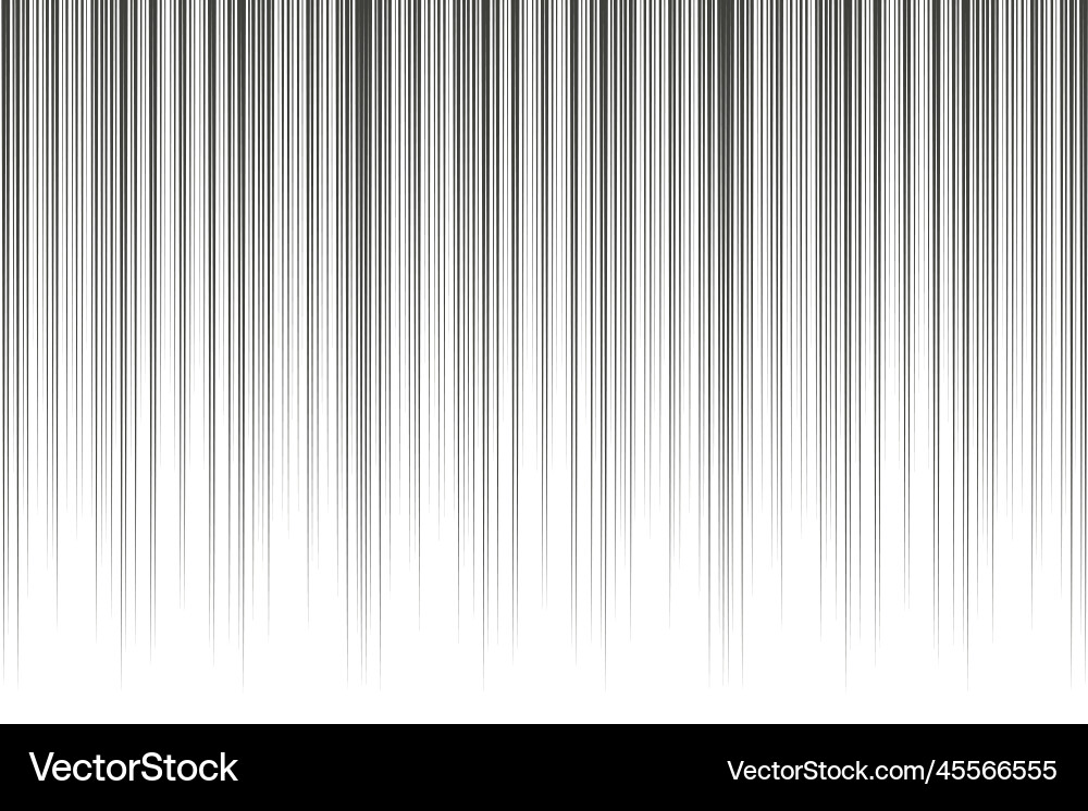 Vertical speed lines for comic manga book anime Vector Image