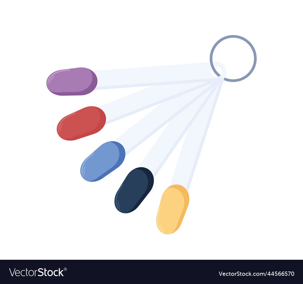 False nails set Royalty Free Vector Image - VectorStock