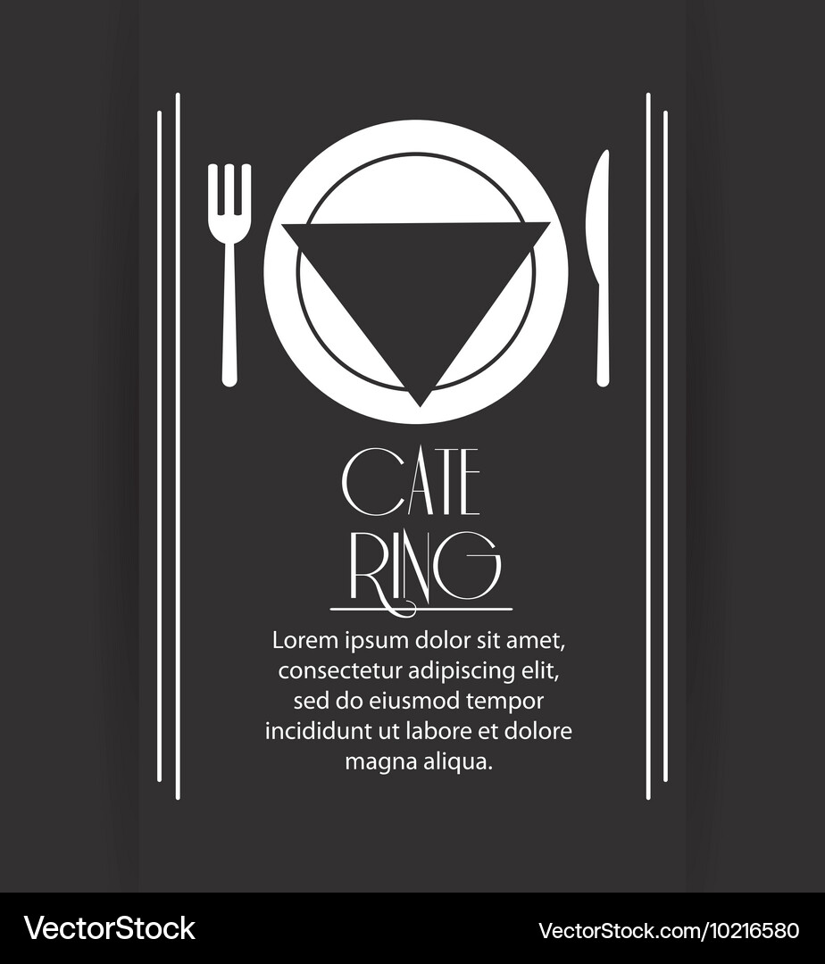 Catering service menu food icon Royalty Free Vector Image