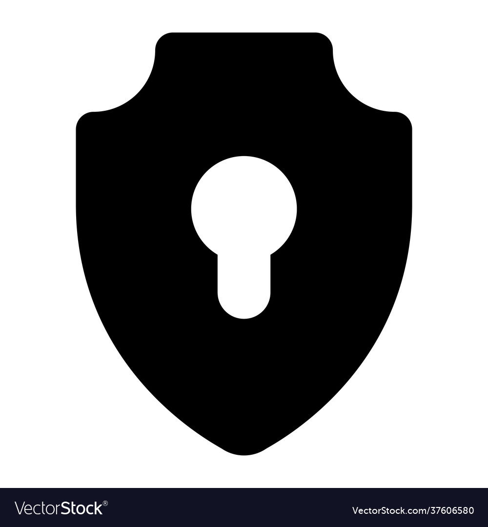 Protective shield Royalty Free Vector Image - VectorStock
