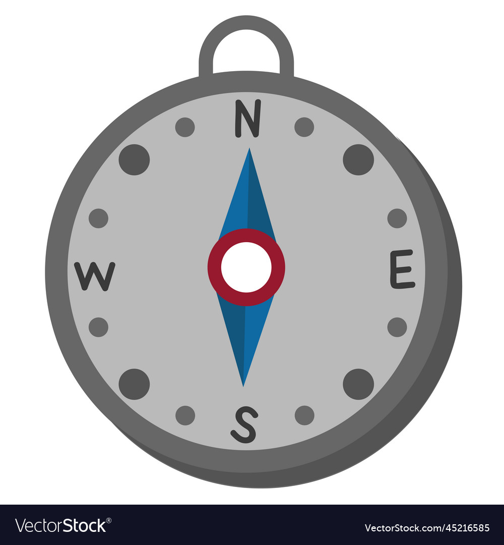 Compass Travel Icon Royalty Free Vector Image Vectorstock