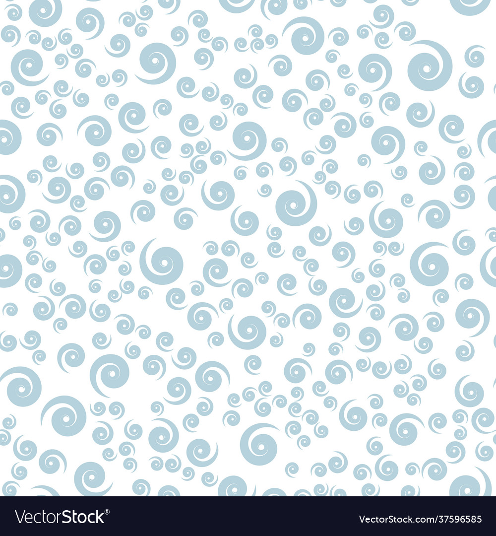 Seamless abstract background blue geometric Vector Image