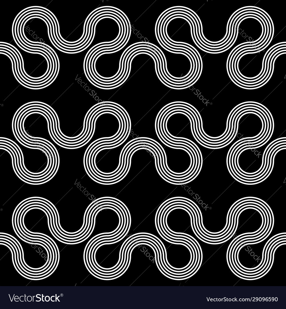 Design seamless waving pattern Royalty Free Vector Image