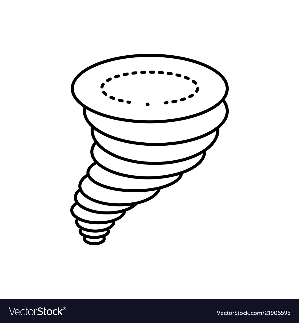 Windstorm Royalty Free Vector Image - VectorStock