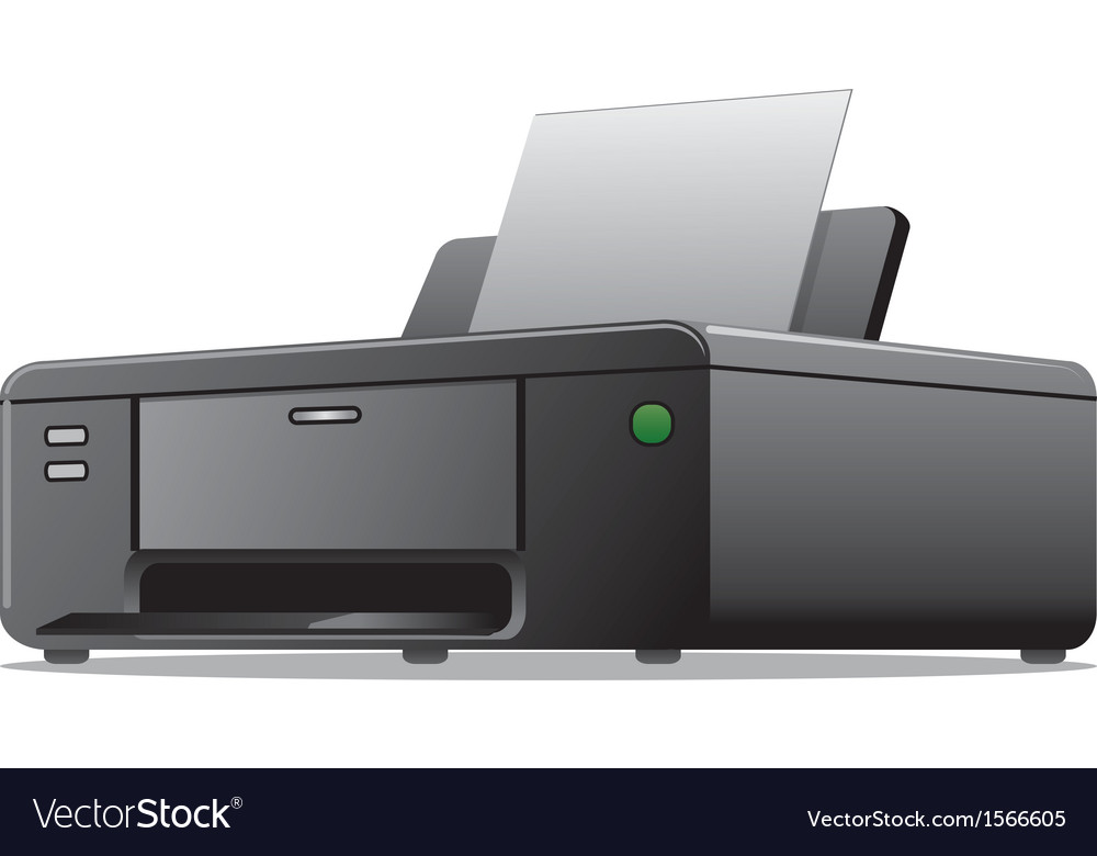 Printer icon Royalty Free Vector Image - VectorStock
