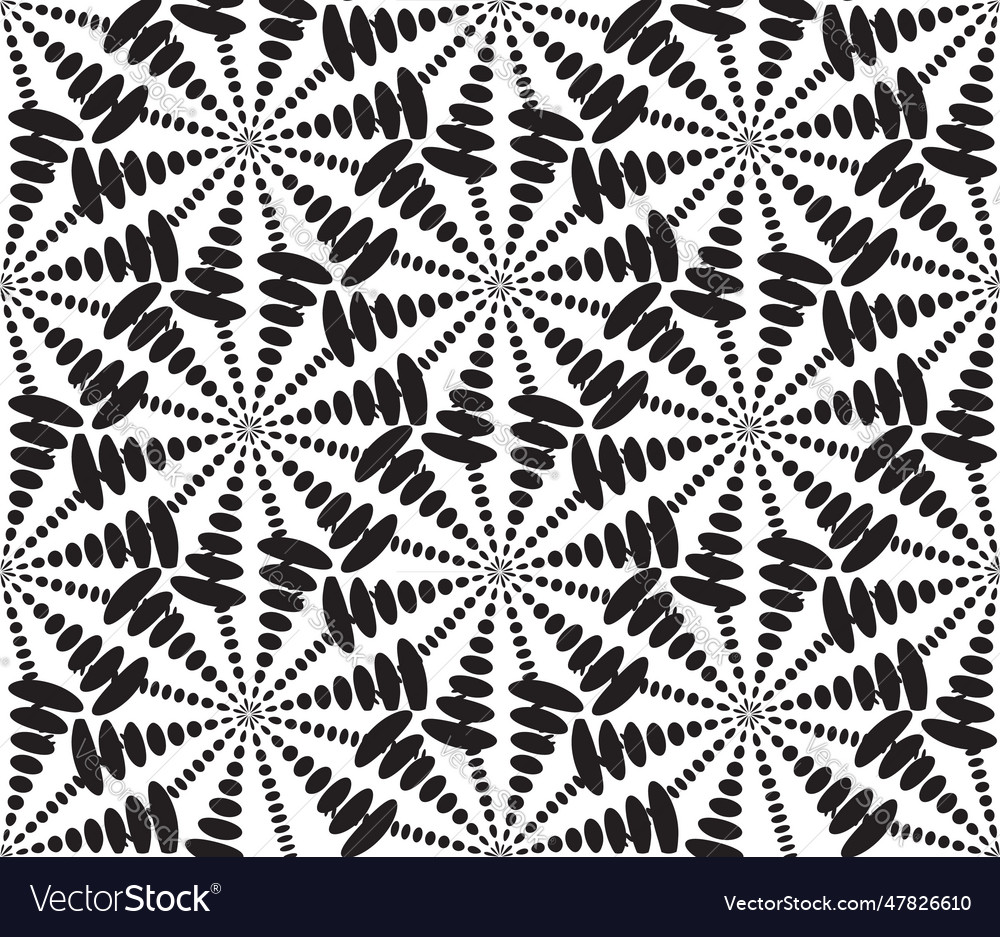 Abstract seamless floral pattern with flowers Vector Image