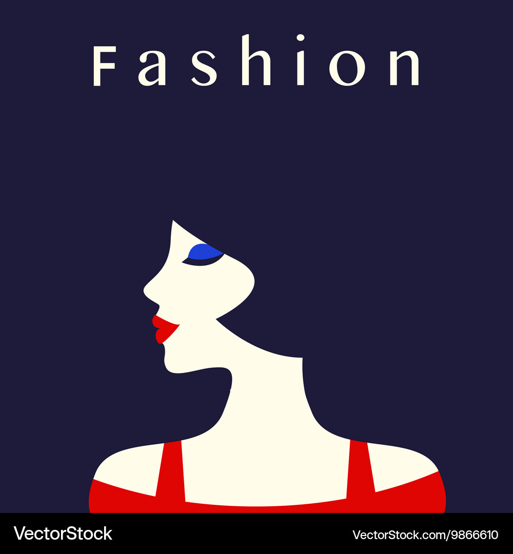 Fashion lady Royalty Free Vector Image - VectorStock