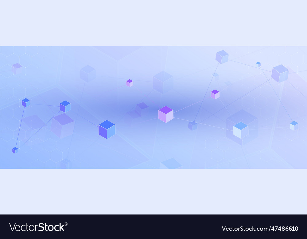 Technology data background idea of global Vector Image