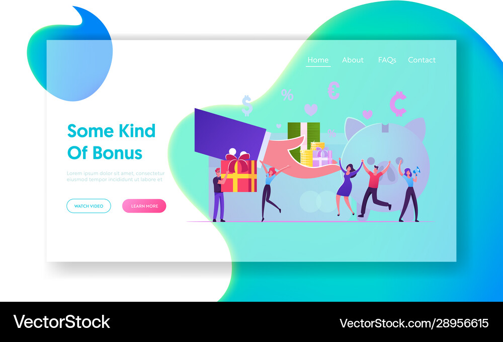 Bonus card loyalty program earn reward redeem Vector Image