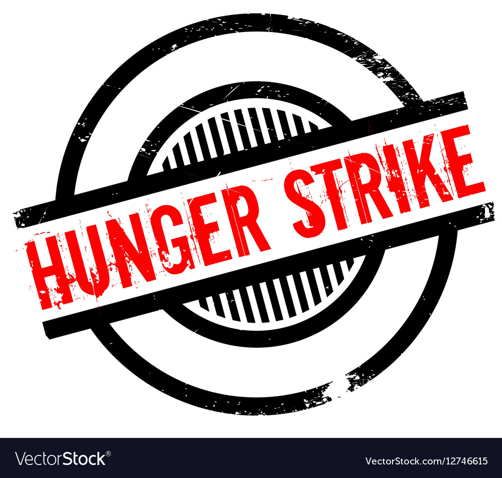Hunger Strike rubber stamp Royalty Free Vector Image Hunger Strike rubber stamp Royalty Free Vector Image
