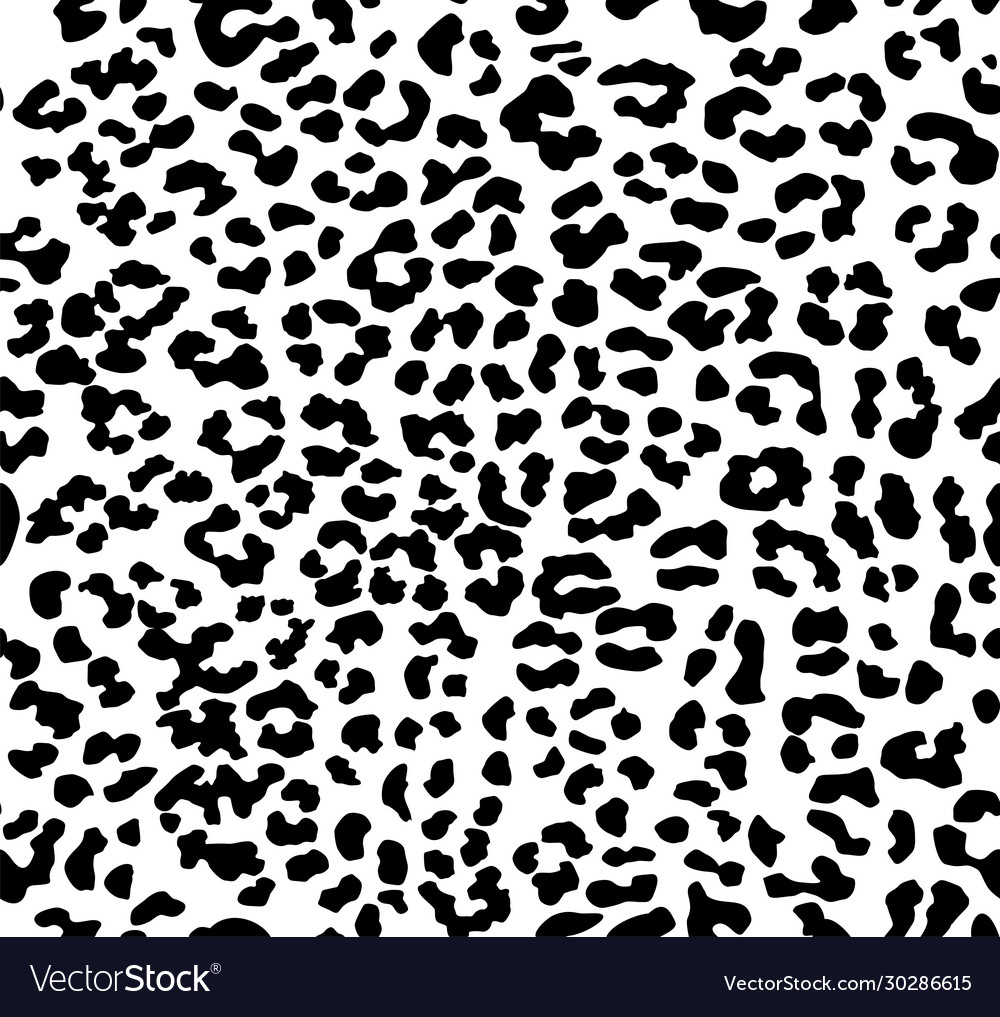 Seamless Leopard Pattern Royalty Free Vector Image