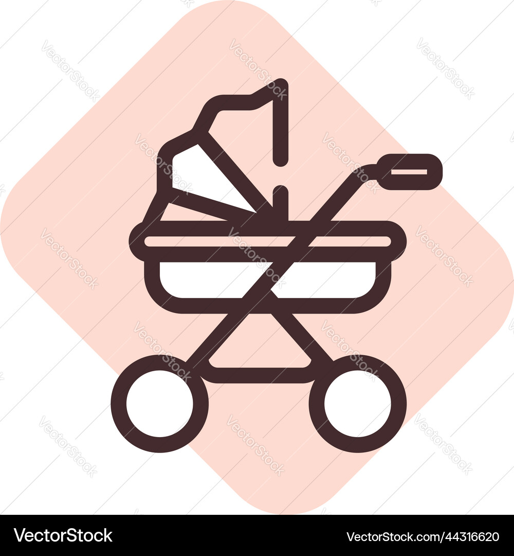 Baby birth event on a white background Royalty Free Vector